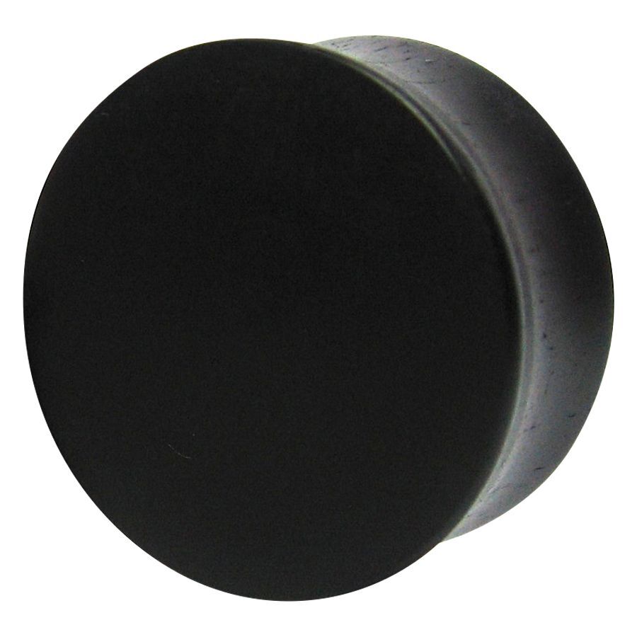 Flat Ebony Wood Plug › Wildcat International